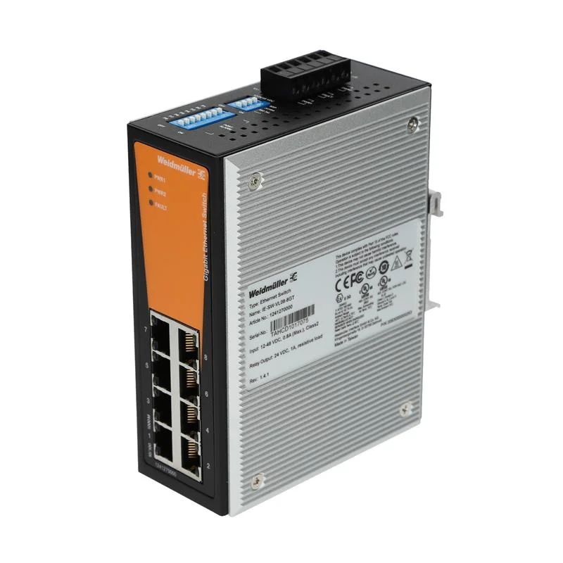 خرید Unmanaged ethernet switch | Weidmuller | IE-SW-VL08-8GT | 1241270000
