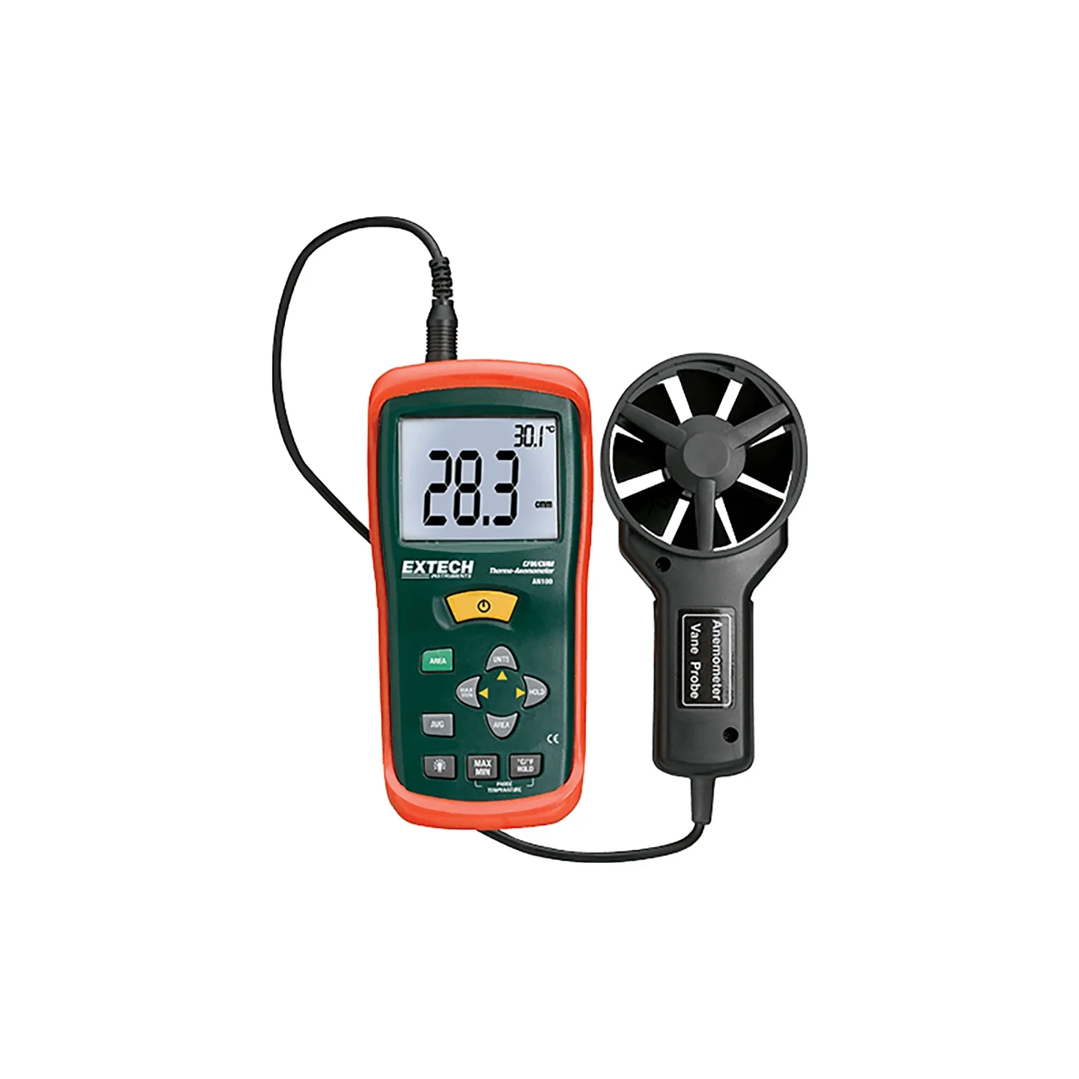 خرید Extech AN100/AN200 CFM Thermo-Anemometer