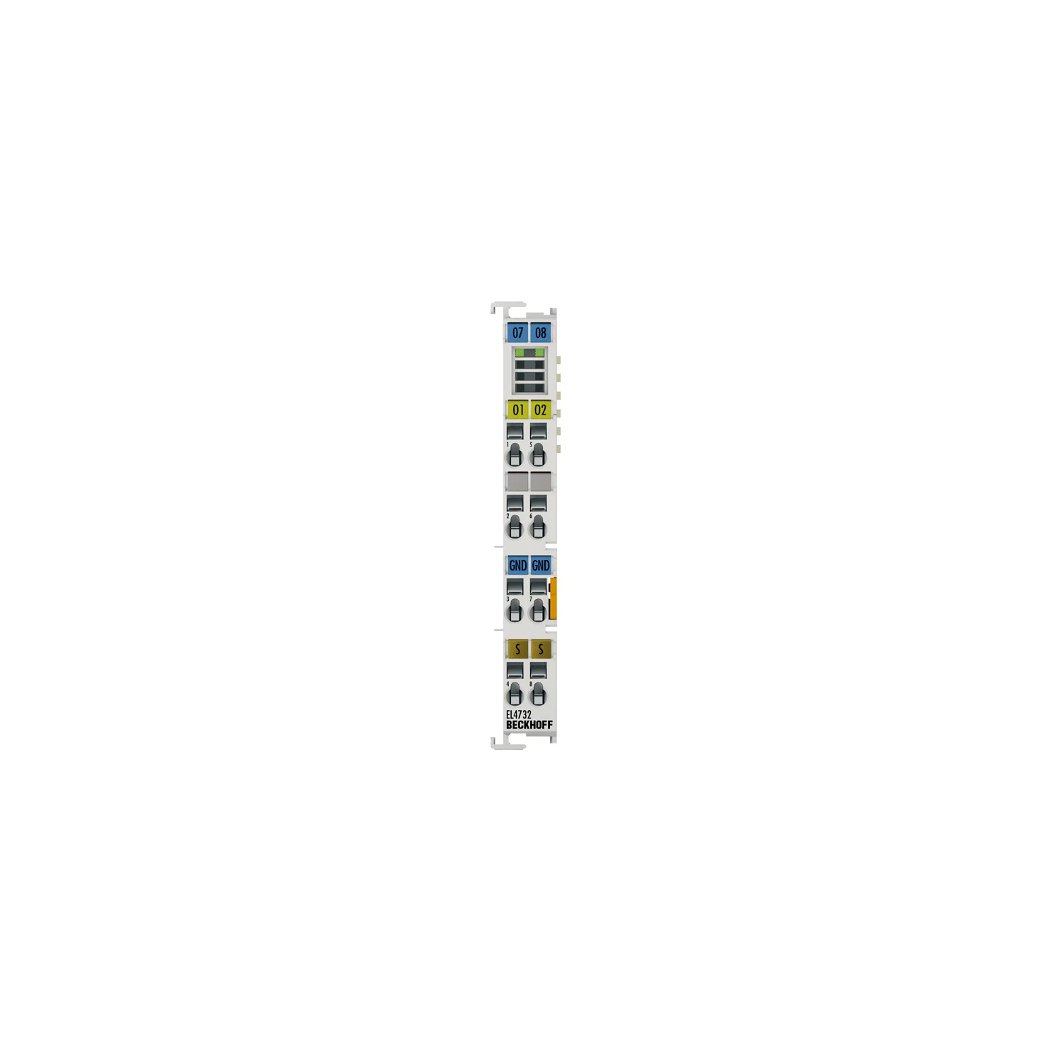 خرید EL4732 | BECKHOFF | EtherCAT Terminal, 2-channel analog output, voltage, ±10 V, 16 bit ...
