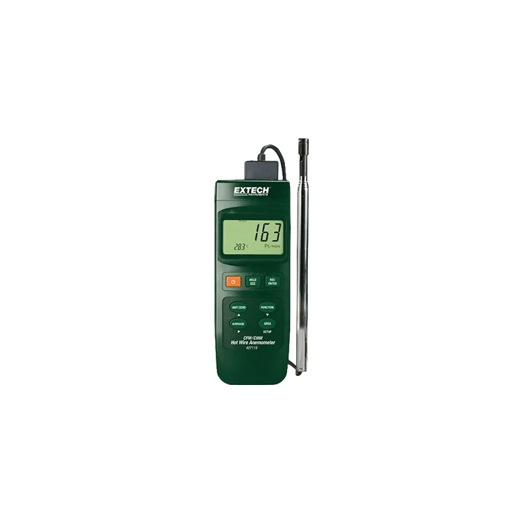 خرید Extech 407119 CFM Thermo-Anemometer with 3-ft probe