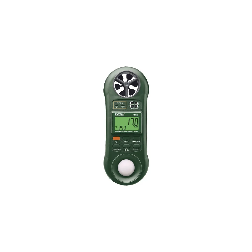 خرید Extech 45170 Hygro-Thermo-Anemometer-Light Meter