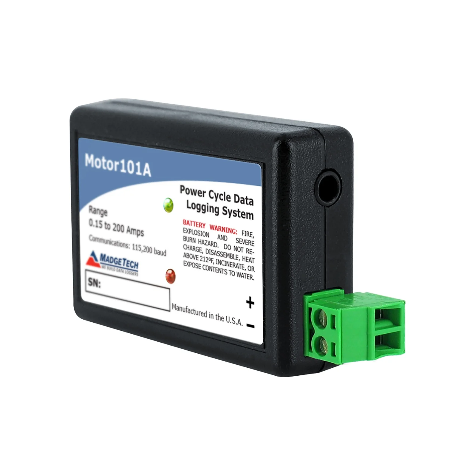 خرید MadgeTech Motor101A Data Logging System