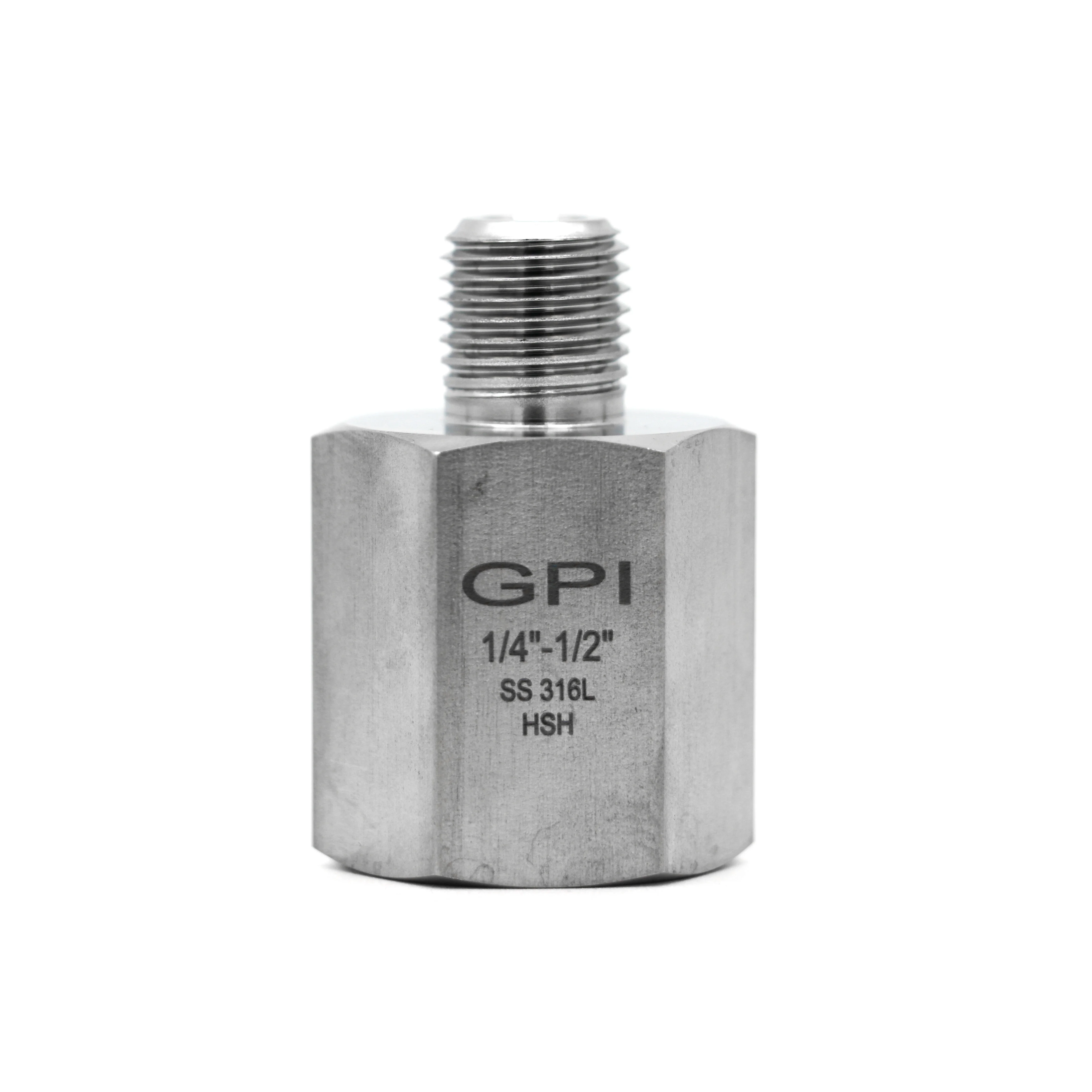 خرید ADAPTOR 3/8”MALE NPT X ½”FEMALE NPT S/S 316L 6000#
