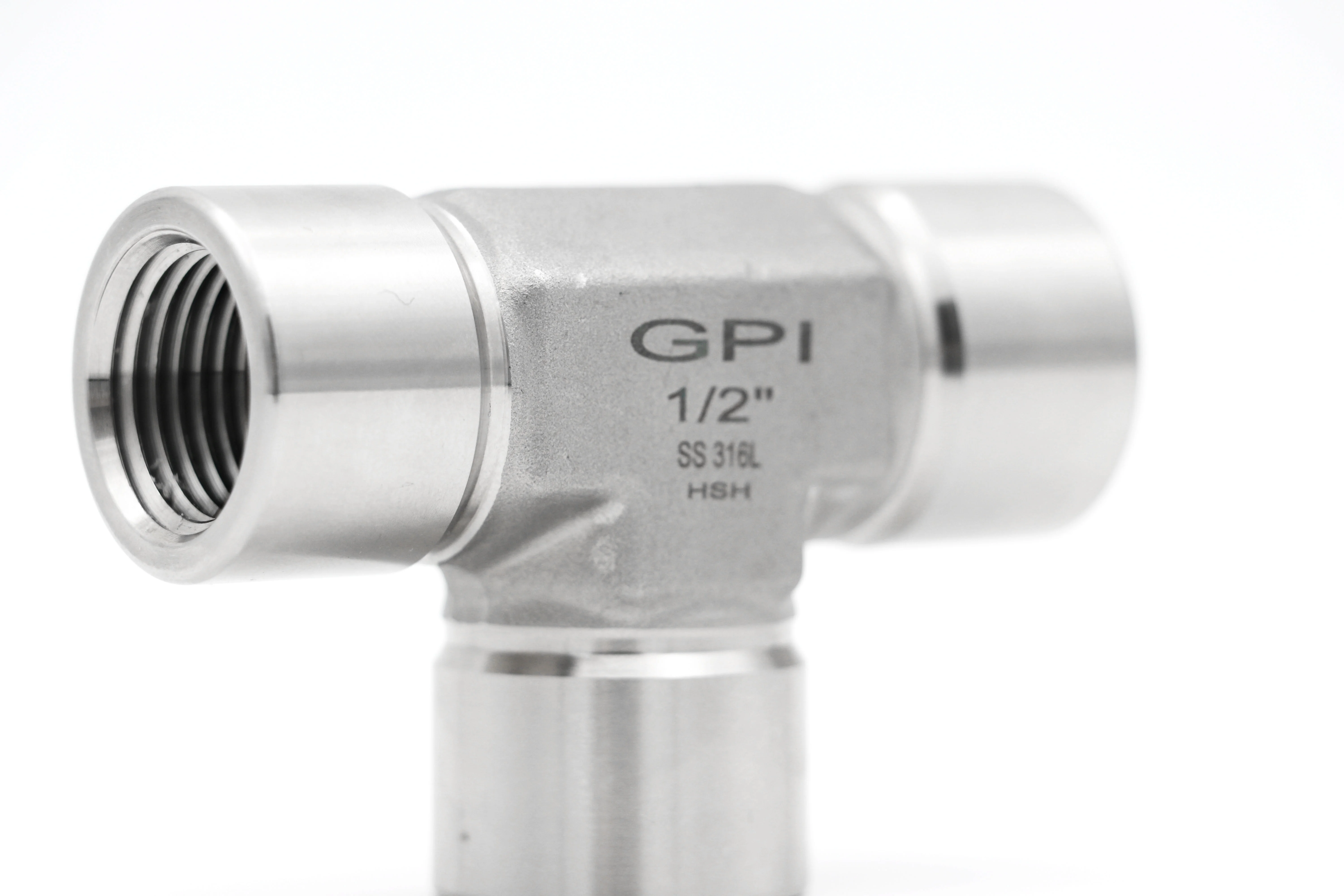 خرید TEE EQUAL 1/2”NPT FEMALE S/S 316 6000 PSI