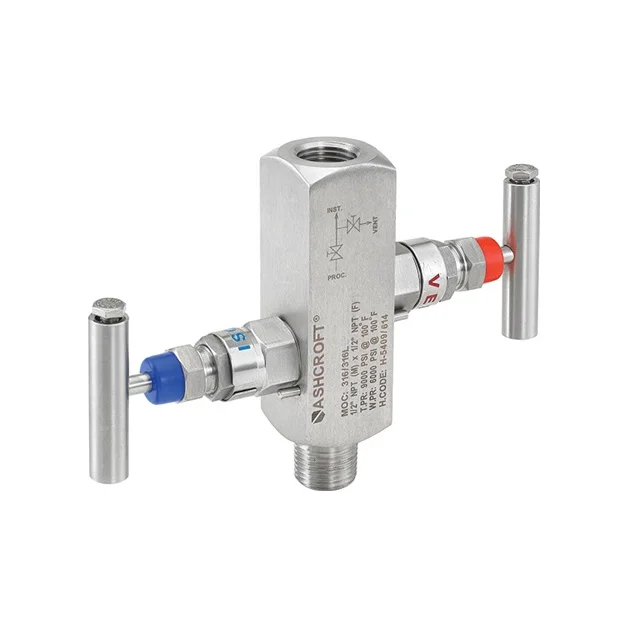 خرید Ashcroft V01 Block and Bleed 2-Valve Manifold